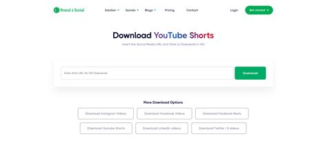 Free Youtube Shorts Downloader Save Shorts Online Brand2social