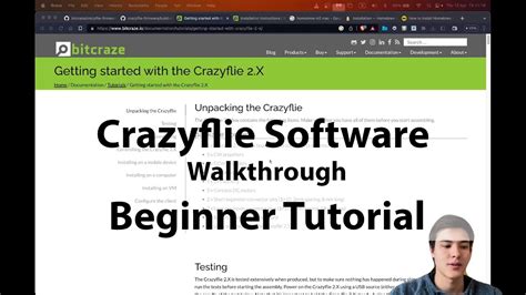 Crazyflie Software Setup Tutorial Downloading Python To Uploading Firmware Youtube
