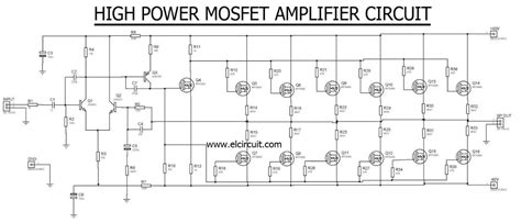 Skema Amplifier Mosfet Serta Kelebihan Kekurangan