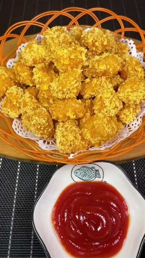 我要上热门想吃鸡米花不要在出去买了自己在家做好吃又卫生美食美食教学好看视频