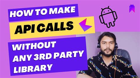 How To Make Api Calls Without Any 3rd Party Library In Android Youtube