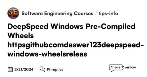 Deepspeed Windows Pre Compiled Wheels Daswer123
