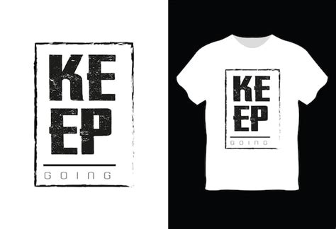 Premium Vector Free Vector Modern Typography T Shirt Design Template