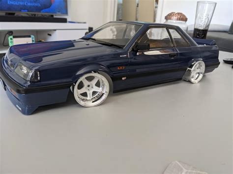 Finished Customising My Wpl D12 And Have Also Mocked Up My Idea For My Tt 01 Re Shell R Rcdrift