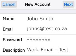 How To Setup Email On An IPhone Hosted Com KB