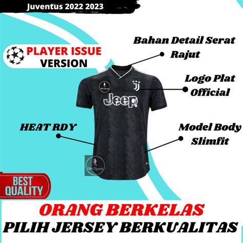 Jual Jersey Player Issue Juventusss Away 2022 2023 Climachil Heatrdy