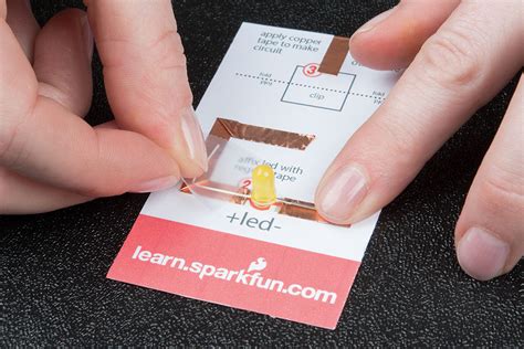 Paper Circuit Pin SparkFun Learn
