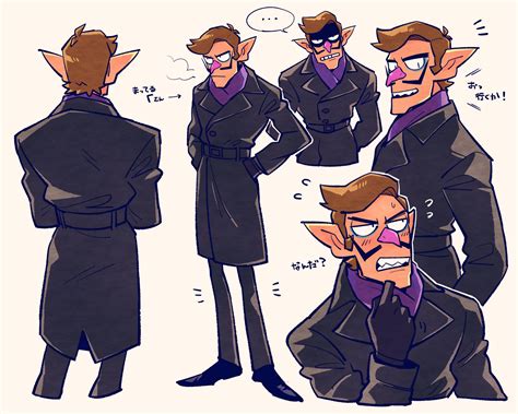 Waluigi Mario Drawn By Yowasabimechaoc Danbooru