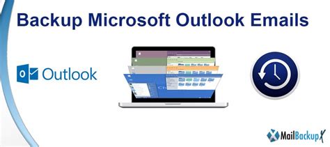 Backup Microsoft Outlook Emails By Mail Backup X Software