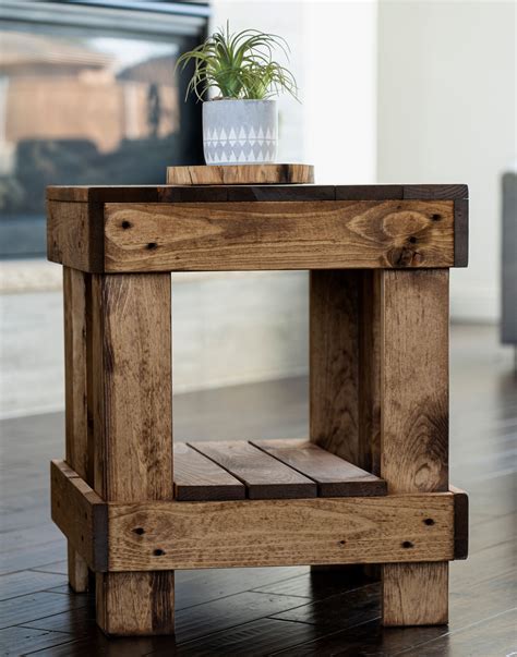 Small Farmhouse Side Table At Colby Westlake Blog