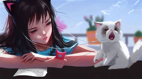 Anime Cat Girl 4k Wallpapers Wallpaper Cave