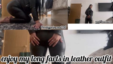 Prettyprincess220 Enjoy My Long Farts In Leather Outfit Manyvids