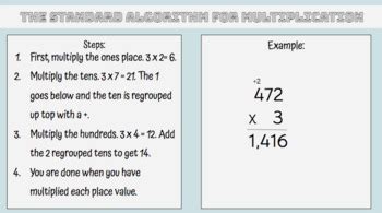 Standard Algorithm Example By Keeping 5th Simple TPT