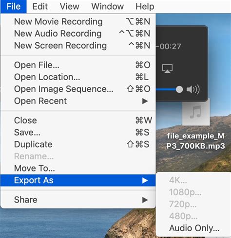 how to compress audio files on mac