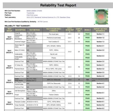 14 BEST Test Report Templates WORD PDF Excel Format