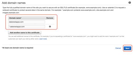 Generate Ssl Certificates Using Aws Acm Datanext Solutions