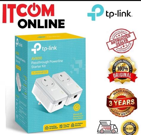Tp Link Passthrough Powerline Computers Tech Parts Accessories Networking On Carousell