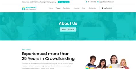 Boostfund Crowdfunding And Charity Aspnet Core And Mvc Bootstrap