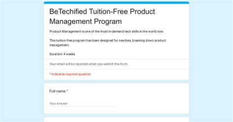 Adaeze Nnamdi On Linkedin Betechified Tuition Free Product Management