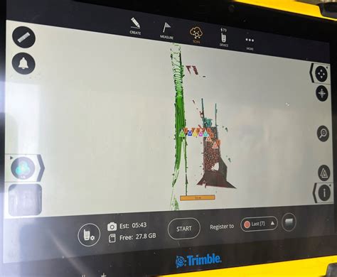 LIDAR Scan Using X By Trimble
