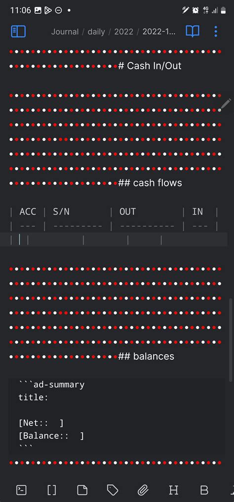 obsidian mobile red dots problem r obsidianmd