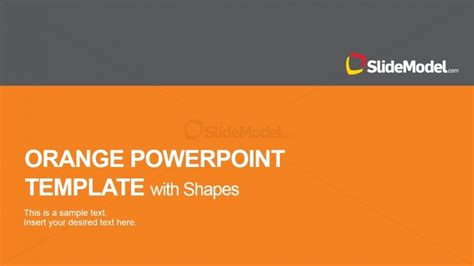 Orange Powerpoint Background Template Slidemodel