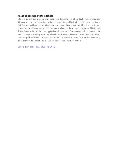 static routing docx