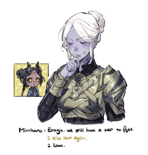 Tav And Minthara Dungeons Dragons And More Drawn By Oarfish Artist Danbooru