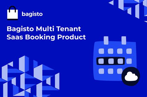 Multi Tenant Saas Booking Product Bagisto
