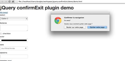 Nfirmexit Où Comment Ne Plus Perdre Les Données Dun Formulaire Complété Kévin Dunglas
