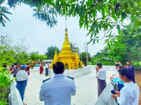 မိုင်းဖြတ်မြို့နယ်၌ အောင်ဇမ္ဗူဆုတောင်းပြည့်စေတီတော်မြတ်ကြီး အသစ်ပြန်လည