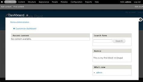 drupal menu management tutorialspoint