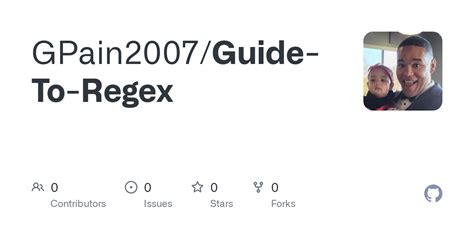 GitHub GPain Guide To Regex