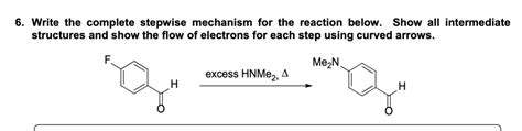 Solved Write The Complete Stepwise Mechanism For The Chegg
