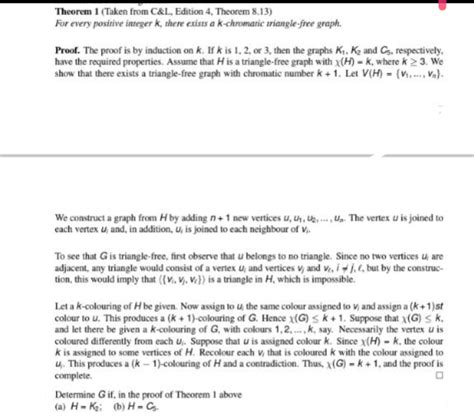 solved theorem 1 taken from c andl edition 4 theorem 8 13