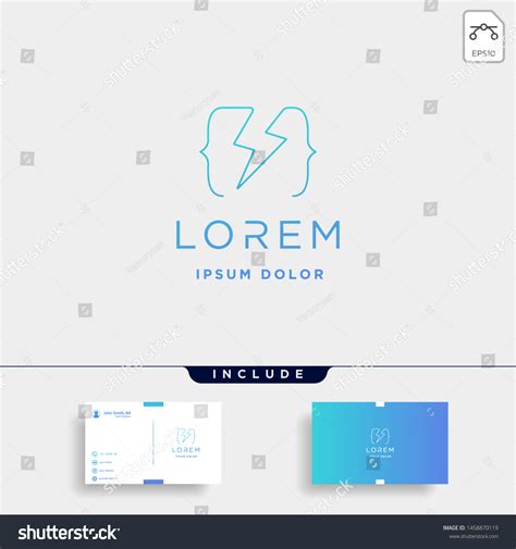Coding Flash Logo Design Vector Simple Stock Vector Royalty Free