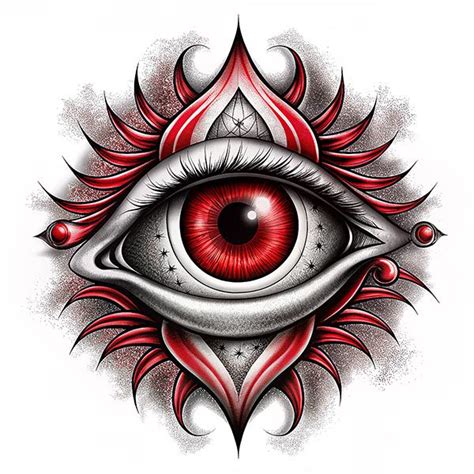 Всевидящее око 016 эскиз татуировки Цапин Сергей скачать на Wildberries Цифровой 250570