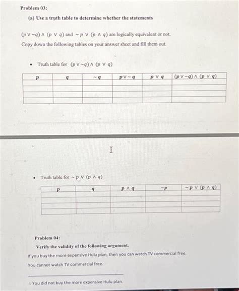 Solved Pq Pq And P Pq Are Logically Equivalent Or Chegg Com
