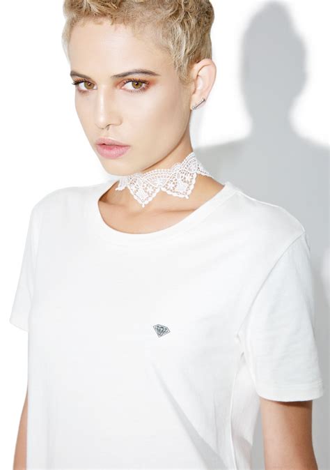 Lustrous Split Tee Dolls Kill