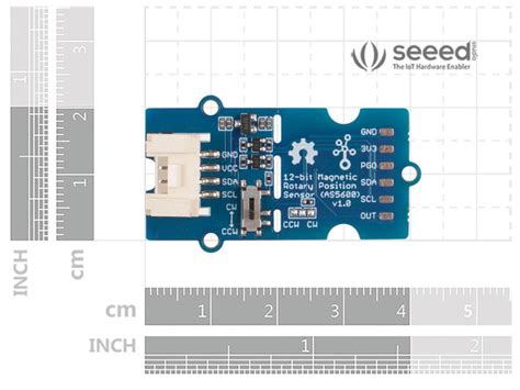 grove 12 bit magnetic rotary position sensor encoder as5600