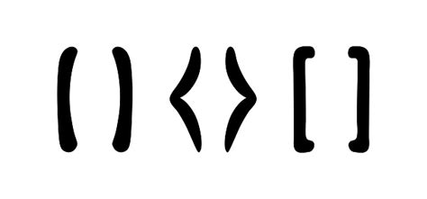 손으로 그린 괄호 낙서 컬리 브래킷 세트 인용을 위한 벡터 구두점 스케치 그림 흰색 배경에 따옴표를 위한 장식 장식 개체 그룹에 대한 스톡 벡터 아트 및 기타 이미지