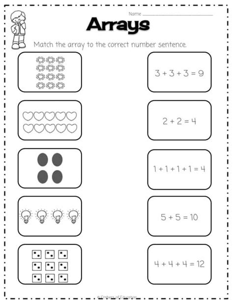 Array Practice By Julia Alwine Tpt