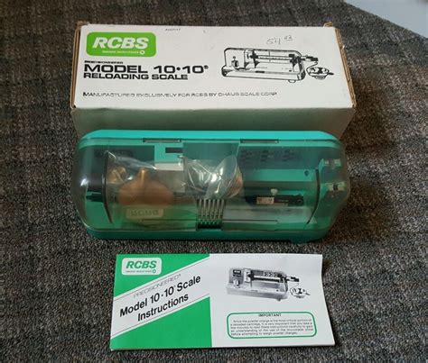 Rcbs Model 10 10 Reloading Scale 09073 Ohaus Corp 1010 10 10 Rcbs Rcbs Reloading 10 Things