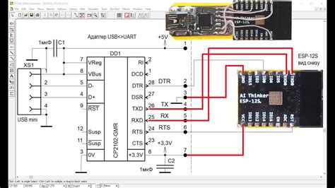 Esp8266 прошивка подключение Esp 12s Youtube