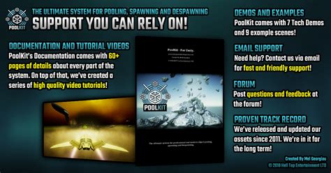 PoolKit Professional Pooling System For Unity Unity Games Development