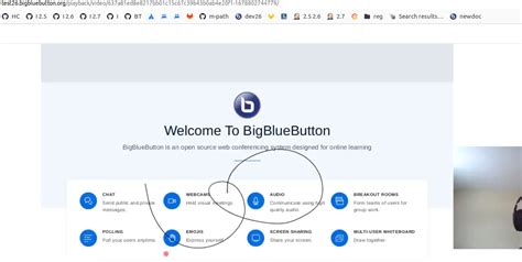 26 Rc7 Webcamsscreenshare Dont Show Up In Recording · Issue 17013 · Bigbluebutton