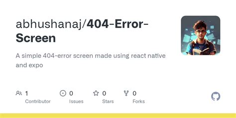 Github Abhushanaj404 Error Screen A Simple 404 Error Screen Made
