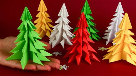 Как сделать елку из бумаги без клея [Ёлка на Новый год] Youtube