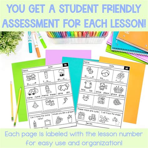 Printable Ufli Aligned Assessments Sneaky E K 1st 2nd Sor Student
