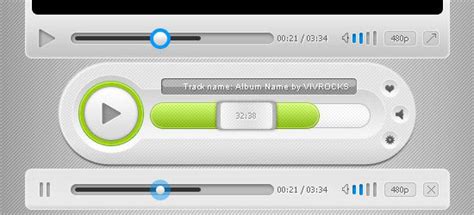 Media Player UI Free Psd File Media Player UI Free Psd File